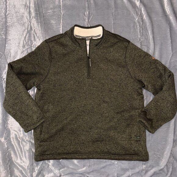 Orvis | Sweaters | Orvis Classic Collection 4 Zip Pullover Sherpa Lined ...